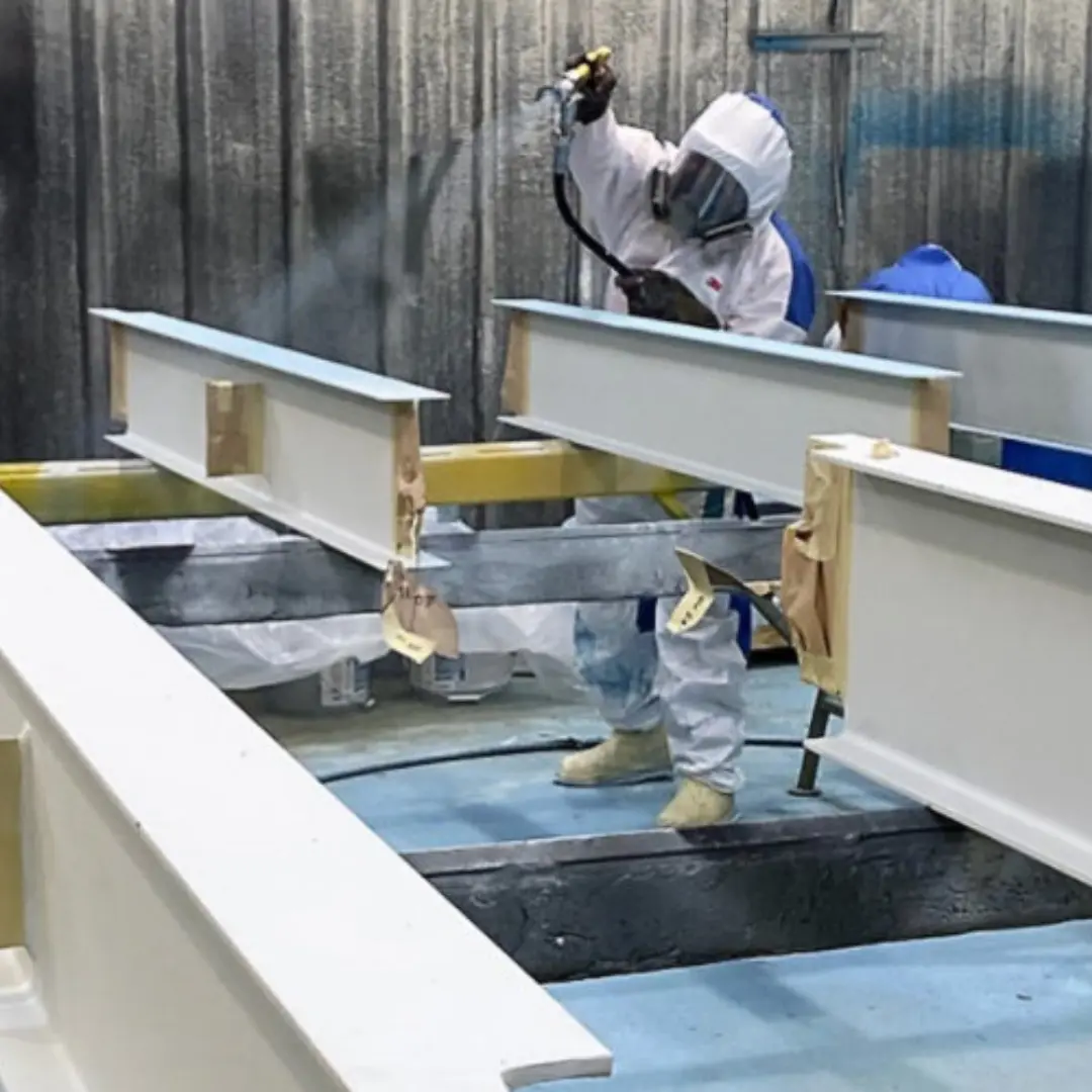 Intumescent Paint Application - Basic — Irish Steel